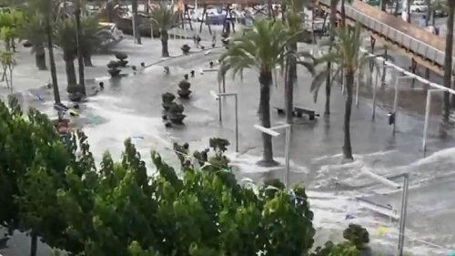 VIDEO. Así ha sido la peligrosa rissaga que recuerda a un tsunami