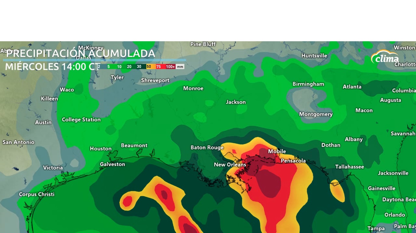 Las tormentas Laura y Marco impactarán en Estados Unidos | Clima.com