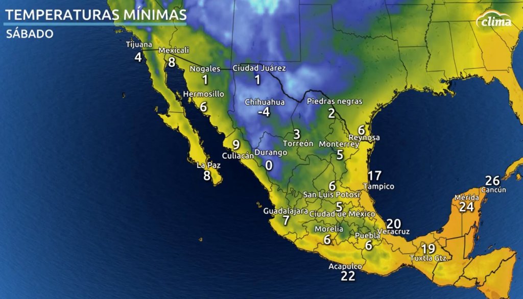 Toda esta nieve caerá en México para abrir el 2021 | Clima.com