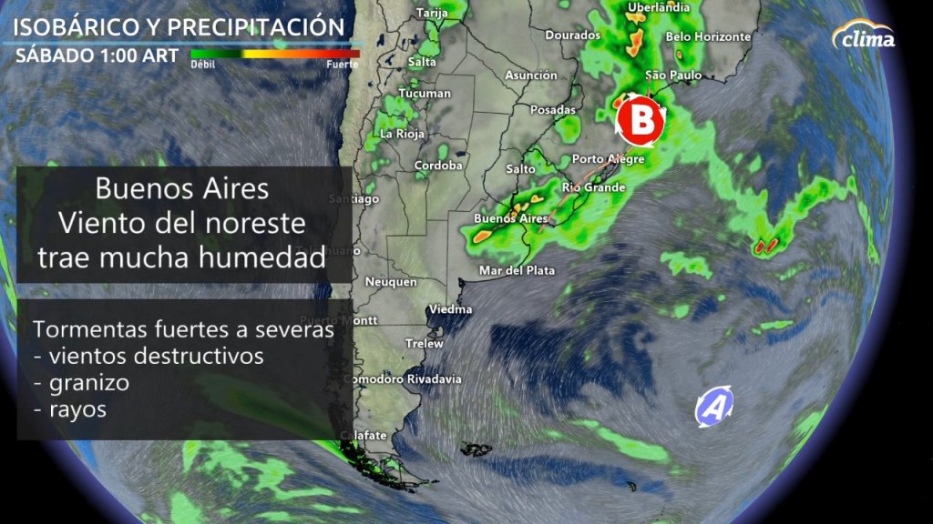 Se activan los chaparrones y tormentas: ¡Toda esta lluvia caerá ...