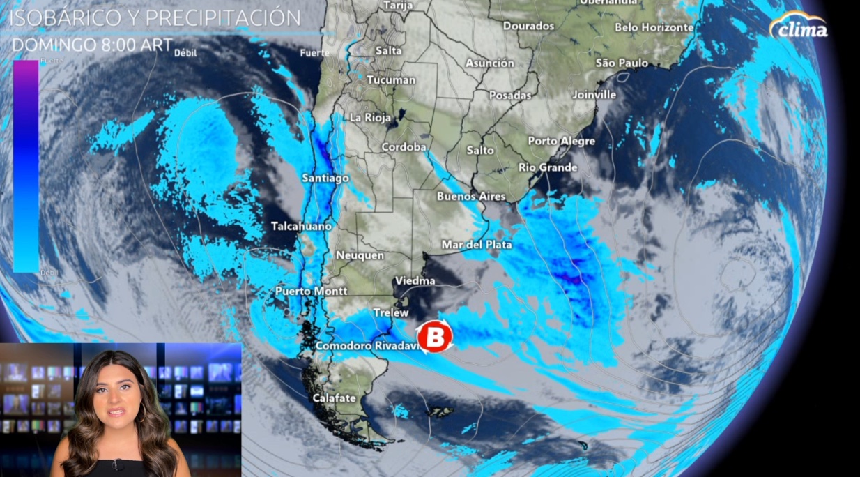 Chaparrones en Buenos Aires y nieve en la Cordillera | Clima.com