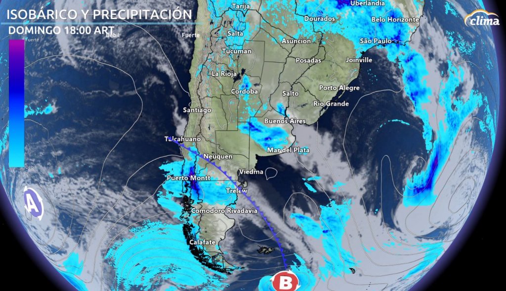 Chaparrones y tormentas para Buenos Aires | Clima.com